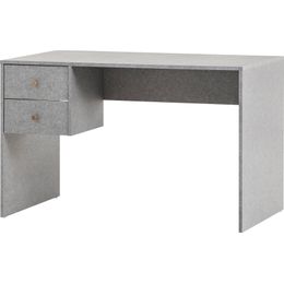 Schreibtisch Schildmeyer "Jonte" Tische Gr. B/H/T: 117,0cm x 73,5cm x 67,0cm, grau (feel grey + feel grey) Breite 117 cm