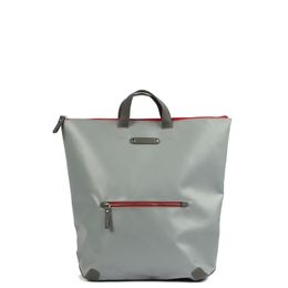 Cityrucksack 7CLOUDS "Shams 7.4" Gr. B/H/T: 31cm x 39cm x 11cm, grau Rucksäcke mit recyceltem PET