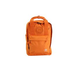 Wanderrucksack DISCOVERY "Cave" Gr. B: 27cm, orange Rucksäcke aus RPET Polyester