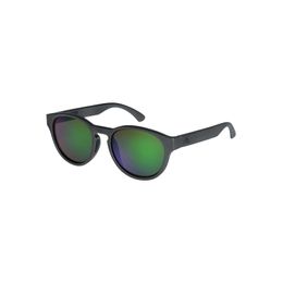 Sonnenbrille Quiksilver "Eliminator", grün (metalic schwarz, ml grün), Damen, Brillen