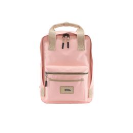 Cityrucksack National Geographic "LEGEND" Gr. B: 27.00cm, rosa Rucksäcke Die gepolsterten Laptop-Innenhüllen passen für ein MacBook Pro 13