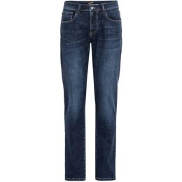 5-Pocket-Jeans Camel Active "WOODSTOCK" Gr. 33, Länge 32, blau (dark-stone-blue32) Herren Jeans mit Stretch