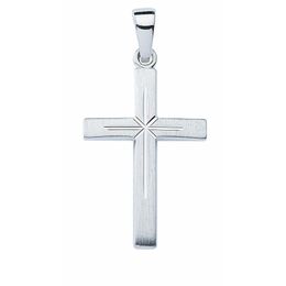 Adelia´s Ketten-Anhänger ADELIA´S "925 Silber Kreuz Anhänger" Schmuckanhänger Gr. Damen, Silber 925 (Sterlingsilber), silberfarben (silber) Damen Silberschmuck für & Herren