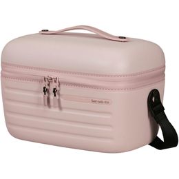 Beautycase Samsonite "STACKD" Gr. B/H/T: 35 cm x 25 cm x 23 cm, rosa (rose) Taschen Kosmetiktasche Reisekosmetiktasche Beauty-Bag geräumig und praktisch