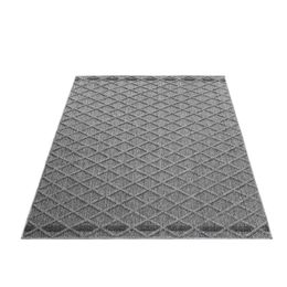 Outdoorteppich Ayyildiz Teppiche "PATARA 4953", grau, B:160cm H:8mm L:230cm, Polypropylen, Teppiche, Pflegeleicht / Strapazierfähig / In- und Outdoor geeignet