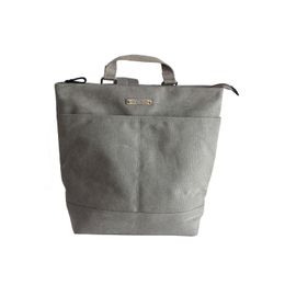 Laptoprucksack MARGELISCH "Amini 1" Gr. B/H/T: 30 cm x 33 cm x 13 cm, grau (grey) Rucksäcke aus BSCI zertifizierter Produktion