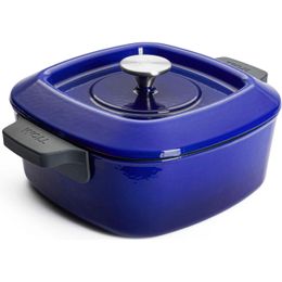 Kasserolle Woll "Iron" Töpfe Gr. 4,1 l + Höhe 9,5cm, blau 24x24 cm, Induktion