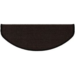 Stufenmatte my home "Natur" Teppiche Gr. B: 23,5 cm 15 St., 8 mm, L: 65 cm, schwarz