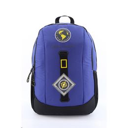 Cityrucksack National Geographic "New Explorer" Gr. B: 31cm, blau Rucksäcke mit extra Laptop-Fach