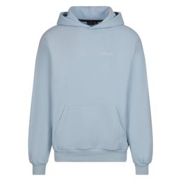 Kapuzensweatshirt Sean John "Sean John Herren JM231-018-02 SJ Script Logo Back Artwork Hoodie" Gr. M, blau (light blue) Herren Sweatshirts