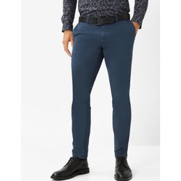 Chinohose Brax "Style SILVIO", Herren, Gr. 33, Länge 34, blau (midnight), 98% Baumwolle, 2% Elasthan, Hosen