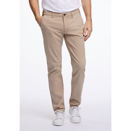 Chinos Bison "Bison Chinos" Gr. 42, Länge 32, beige (sand) Herren Hosen