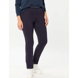 Boyfriend-Hose RAPHAELA BY Brax "Style DamenpulloverTH" Gr. 38, Normalgrößen, blau (navy) Damen Hosen