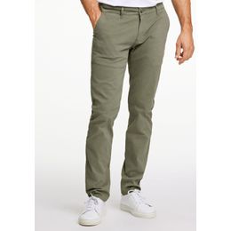 Chinos LINDBERGH "LINDBERGH Chinos" Gr. 32, Länge 34, grün (army) Herren Hosen