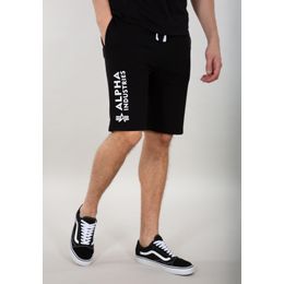 Sweatshorts Alpha Industries "Alpha Industries Men - Shorts Basic Short AI" Gr. M, Normalgrößen, schwarz (black) Herren Hosen