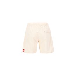 Shorts Alpha Industries "Alpha Industries Men - Basic Swim Short" Gr. M, Normalgrößen, weiß (jet stream white) Herren Hosen