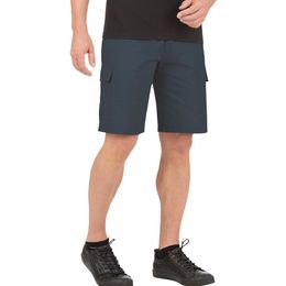 Jerseyhose TRIGEMA "TRIGEMA Cargo-Bermuda aus 100% Baumwolle" Gr. L, US-Größen, grau (anthrazit) Herren Hosen