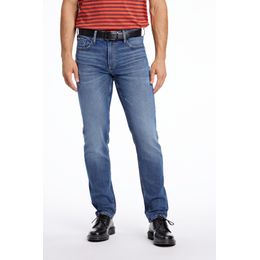 5-Pocket-Jeans LINDBERGH Gr. 30, Länge 32, blau (dk wash) Herren Jeans mit Stretchanteil