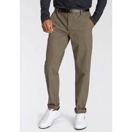 Chinohose Bruno Banani Gr. 32, Länge 34, grün (khaki) Herren Hosen