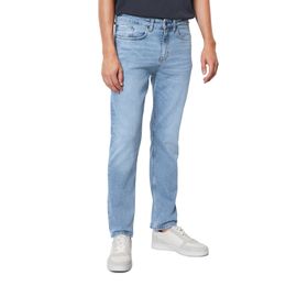 Marc O'Polo Slim-fit-Jeans MARC O'POLO DENIM "aus Bio-Baumwoll-Mix" Gr. 34, Länge 34, blau Herren Jeans