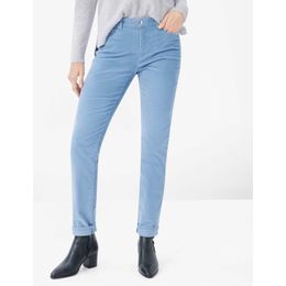 5-Pocket-Hose Brax "Style CAROLA" Gr. 38, Normalgrößen, blau (dunkelblau) Damen Hosen