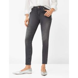 5-Pocket-Jeans Brax "Style ANA" Gr. 40L (80), Langgrößen, grau (dunkelgrau) Damen Jeans