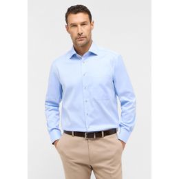 Langarmhemd Eterna "COMFORT FIT" Gr. 40, Normalgrößen, blau (hellblau) Herren Hemden