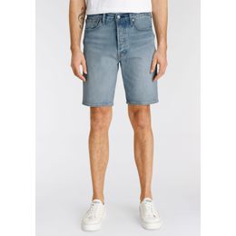 Levi's Jeansshorts LEVI'S "501", Herren, Gr. 29, N-Gr, blau (light indigo), Denim/Jeans, Obermaterial: 99% Baumwolle, 1% Elasthan, casual, normal, Jeans, FRESH COLLECTION, 501 collection