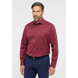 Langarmhemd Eterna "COMFORT FIT" Gr. 40, Normalgrößen, rot (bordeaux) Herren Hemden