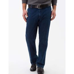 Bequeme Jeans Eurex By Brax "Style JIM 316" Gr. 24, Normalgrößen, blau, Herren, 89% Baumwolle, 9% Elastomultiester, 2% Elasthan, Jeans