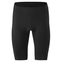 Fahrradhose Gonso "Base Pants Tec W" Gr. 38, Normalgrößen, schwarz Damen Hosen Fahrradunterhose, atmungsaktive Radhose mit Sitzpolster