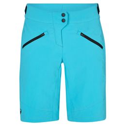 Radhose Ziener "NASITA X-Function" Gr. 34, EURO-Größen, blau (aquablau) Damen Hosen