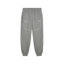 Sporthose Puma "BMW M Motorsport Jogginghose Herren" Gr. M, Normalgrößen, grau (medium gray heather) Herren Hosen