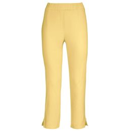 7/8-Hose Adelina Gr. 21, Kurzgrößen, gelb (zitrone) Damen Hosen