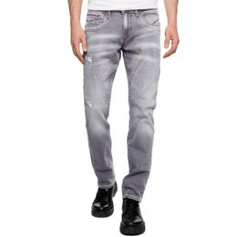 Straight-Jeans Rusty Neal "ODAR" Gr. 29, US-Größen, grau Herren Jeans Mit farblich abgesetzten Ziernähten