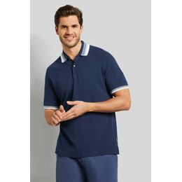 Poloshirt Bugatti Gr. L, blau (marine) Herren Shirts mit modernem Farbverlauf am Kragen