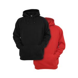 Sweatshirt Urban Classics "Urban Classics Herren Gift Box" Gr. M, rot (black + red) Herren Sweatshirts