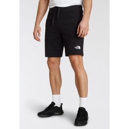 Sweatshorts The North Face "NF0A3S4FJK31 M Graphic Short light", Herren, Gr. S, N-Gr, schwarz, Obermaterial: 100% Baumwolle, sportlich, Hosen