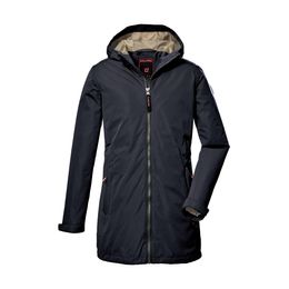 Parka Killtec "KOS 359 GRLS PRK", Kinder, Gr. 140, blau (navy), 100% Polyester, sportlich, Jacken