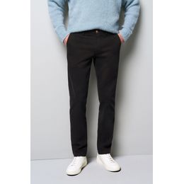 Chinos MEYER "M5.Chino", Herren, Gr. 33, Länge 34, blau (dunkelblau), 98% Baumwolle;2% Elasthan, unifarben, regular fit lang, Hosen, Gefertigt aus BIO-Baumwolle