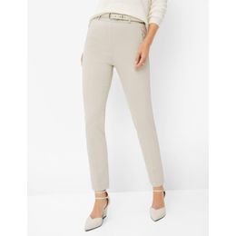 Boyfriend-Hose RAPHAELA BY Brax "Style DamenpulloverTH" Gr. 40, Normalgrößen, beige (ecru) Damen Hosen