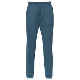 Sweathose TRIGEMA "TRIGEMA Sweathose" Gr. S, US-Größen, blau (jeans, melange) Herren Hosen