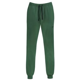 Sweathose TRIGEMA "TRIGEMA Jogginghose aus Biobaumwolle" Gr. XXL, US-Größen, grün (efeu) Damen Hosen