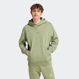 Kapuzensweatshirt adidas Sportswear "M A SZN FT HD" Gr. 4XL, grün (tent green) Herren Sweatshirts