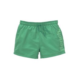 Badeshorts Bench. Gr. M (50), N-Gr, grün Herren Badehosen mit seitlichem Logoschriftzug