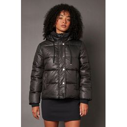 Haily's Steppjacke HAILY’S "LS P JK Va44nessa", Damen, Gr. XL (42), schwarz, Web, Steppware, Obermaterial: 100% Polyacryl, unifarben, modisch, Langarm, Jacken