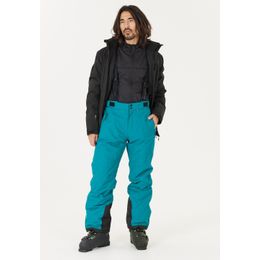 Skihose WHISTLER "Fairfax" Gr. L, EURO-Größen, blau (darkblue, denim) Herren Hosen mit wasser- und winddichter Funktionsmembran