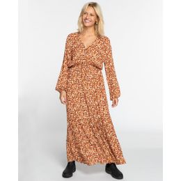 Maxikleid Billabong "Good Day" Gr. S, US-Größen, braun (mocha) Damen Kleider