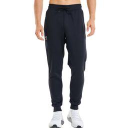 Jogginghose Under Armour "SPORTSTYLE TRICOT JOGGER" Gr. S, N-Gr, schwarz Herren Hosen Jogginghose