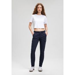 Cargojeans Mavi "LUZI" Gr. 29, Länge 30, blau (navy blazer sateen) Damen Jeans Cargo Hose